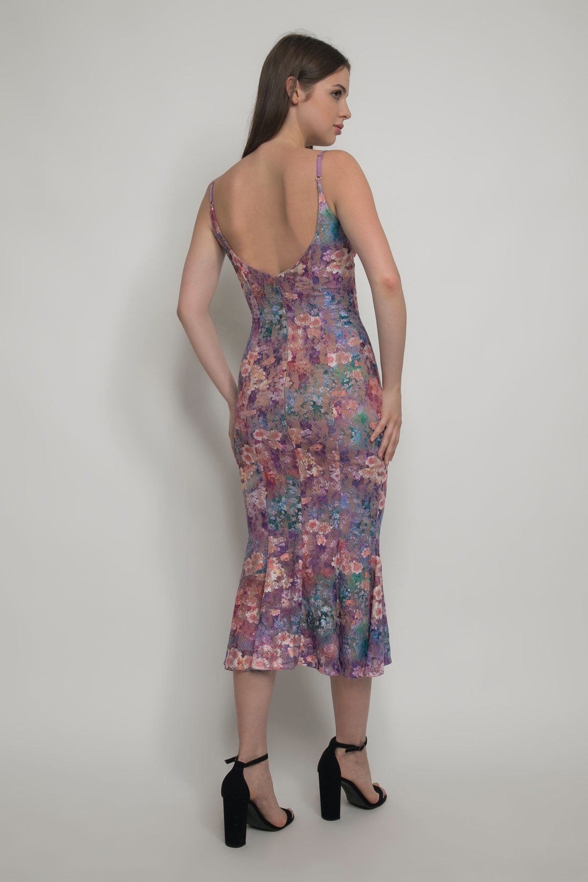 CALLA FLORAL MIDI DRESS – Andriany